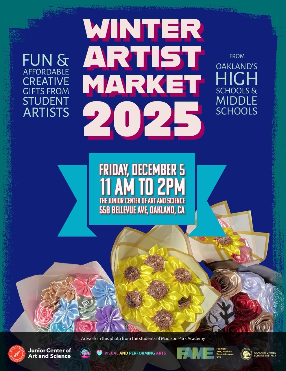 OUSD Winter Artist Market 2025 - Junior Center of Art and Science